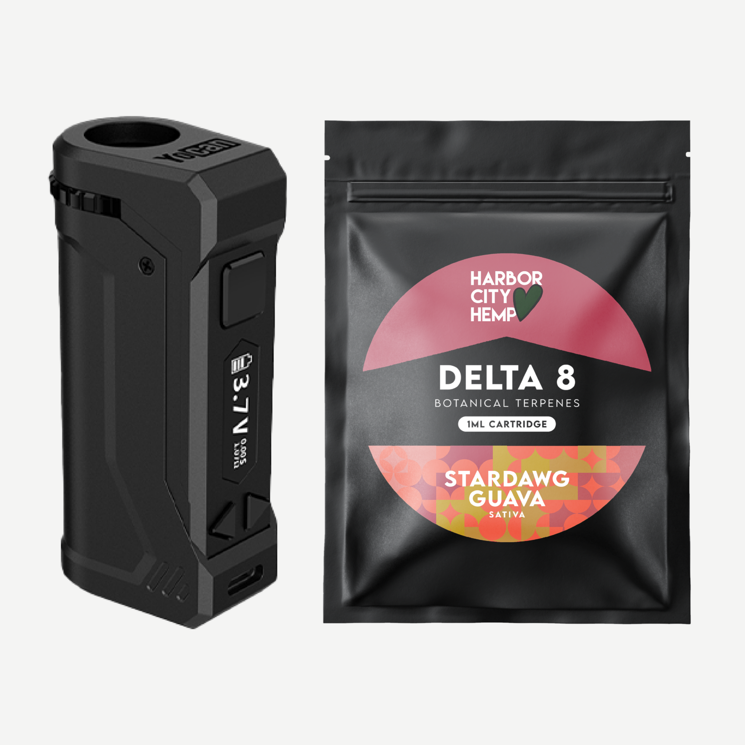 Vape Battery + Cartridge Bundle - Harbor City Hemp