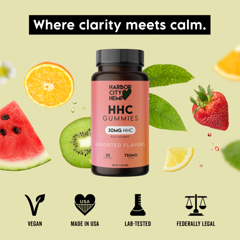 HHC Gummies - Buy HHC Gummies - Harbor City Hemp